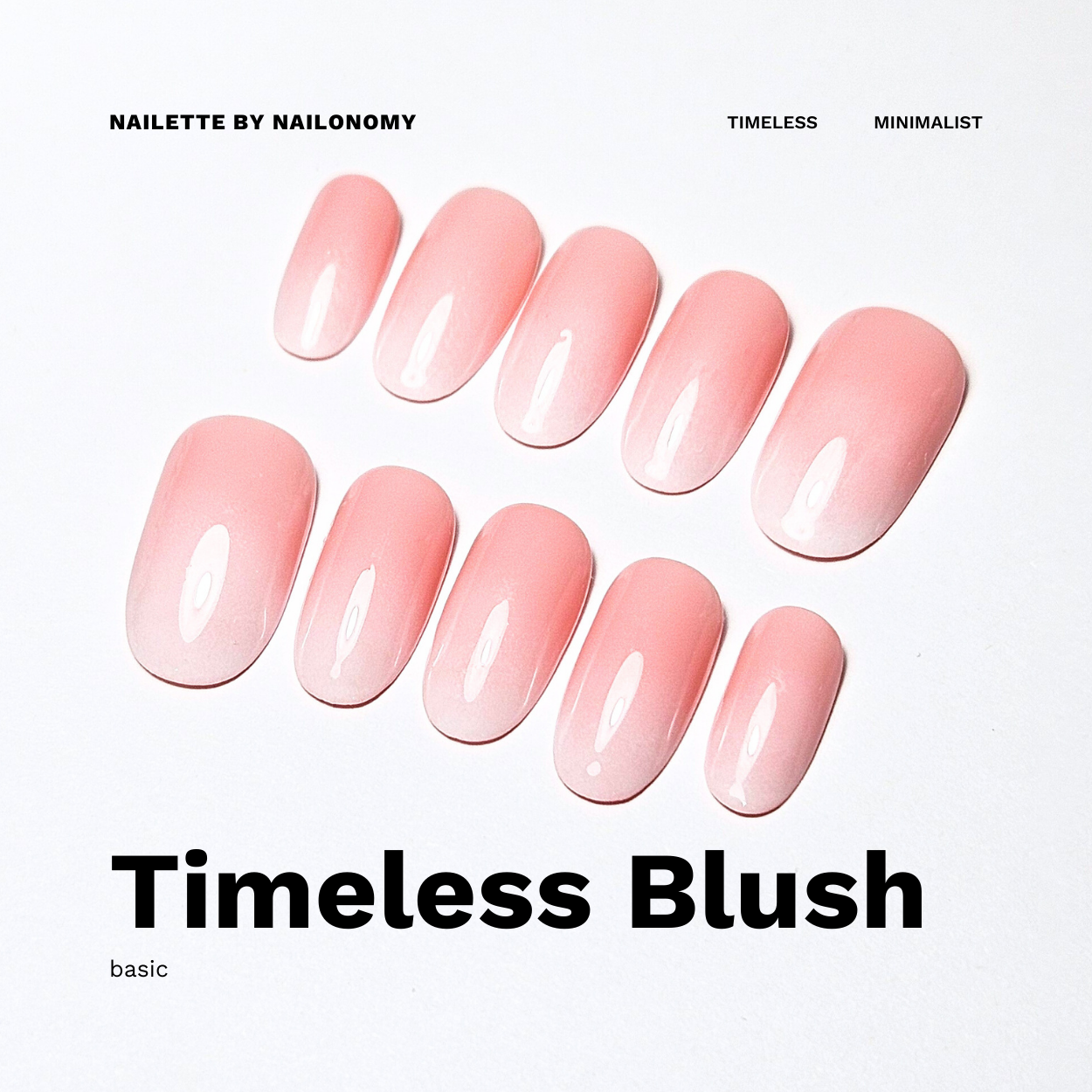Jual Timeless Blush - Kuku Minimalis Warna Blush dengan Harg